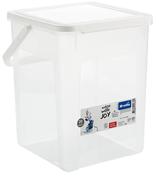 Rotho Detergent box na prací prášek 5 kg, 9L