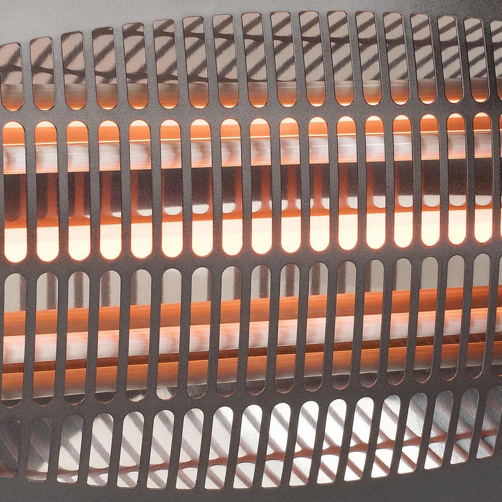 Tristar Nástěnný terasový ohřívač KA-5286 2000 W křemíkový černý