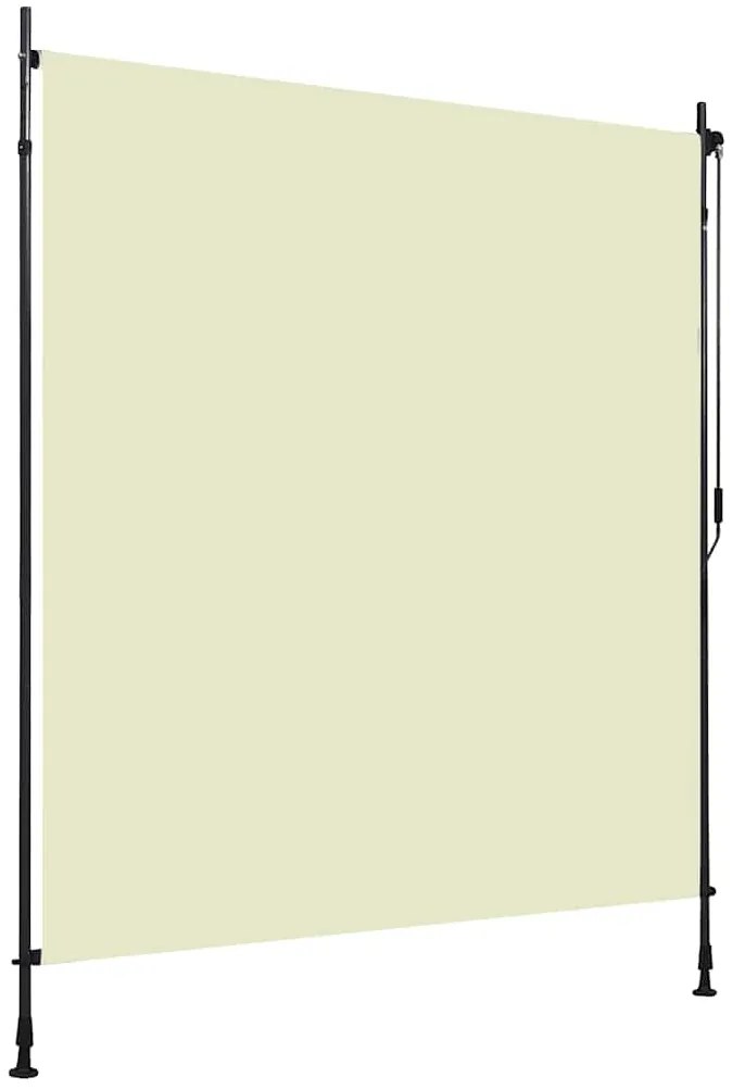 Venkovní roleta 200 x 270 cm krémová 145942