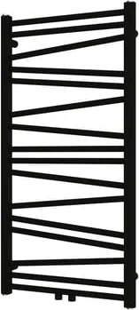 Radiátor kombinovaný SAT Lilon 97,5x50 cm černá matná SATRALI975500SBL