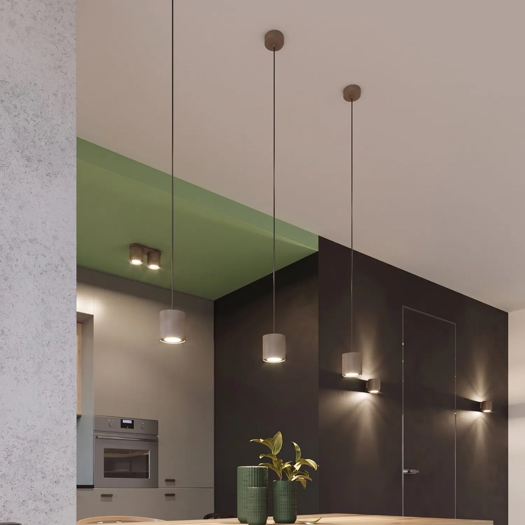 Sollux Lighting Stropní svítidlo ORBIS 2 taupe
