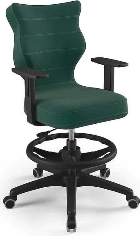 Ergonomická židle k psacímu stolu do dětského pokoje ZELENÁ Zvolte rozměr: dítě 159 - 188 cm (výška stolu 71 - 82 cm)