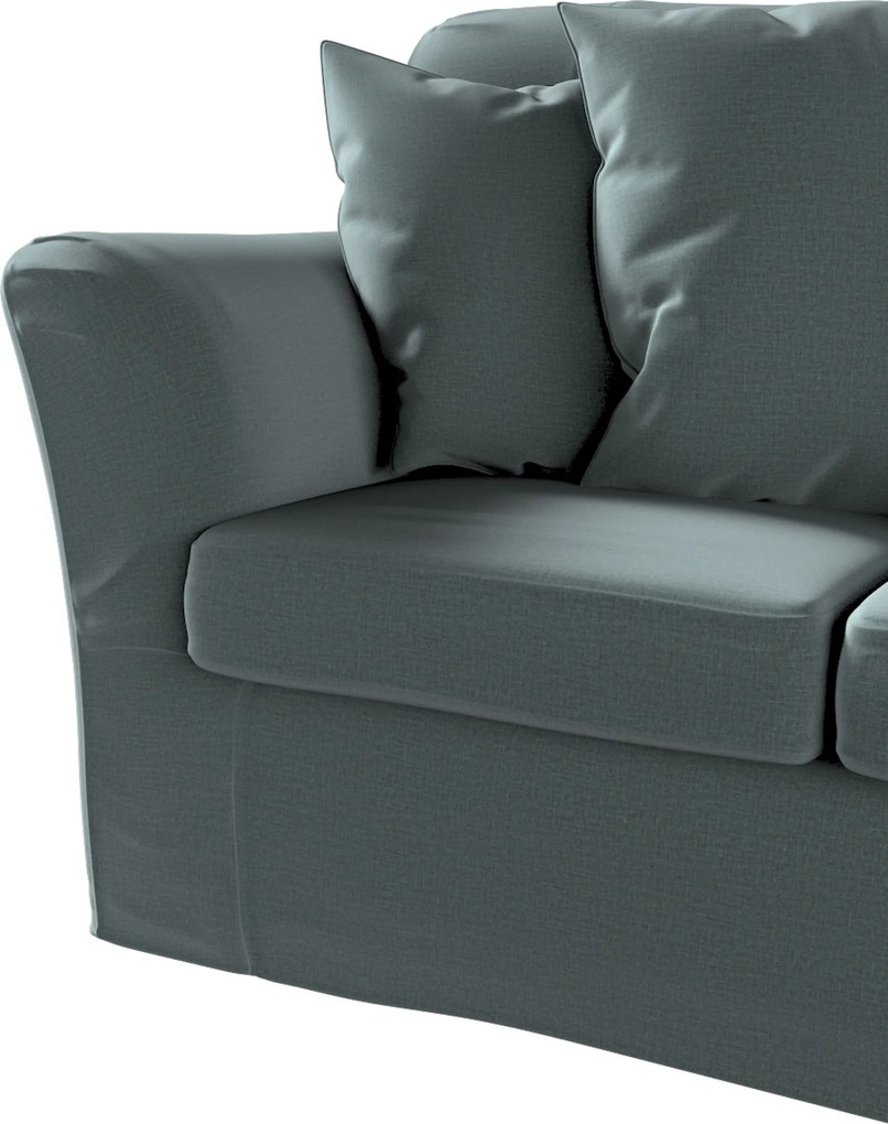 Potah na pohovku IKEA Tomelilla 3-místná nerozkládací barva zelená látka sametová