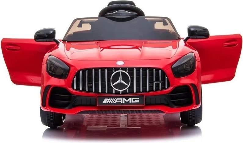 LEAN CARS Elektrické autíčko Mercedes GTR červené, LED, MP3