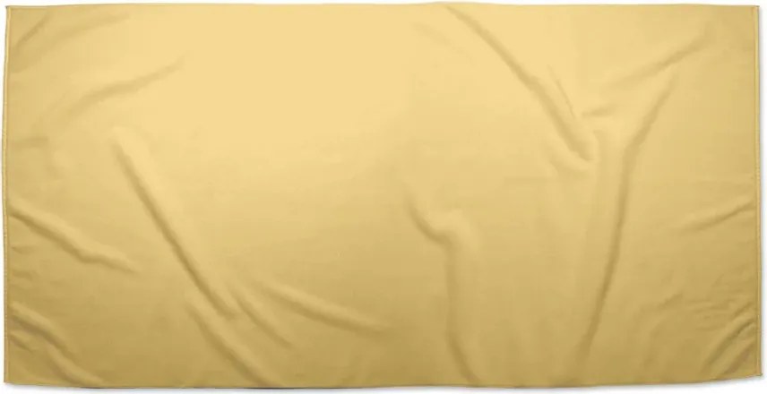 Sablio Ručník Žlutá vegas - 50x100 cm