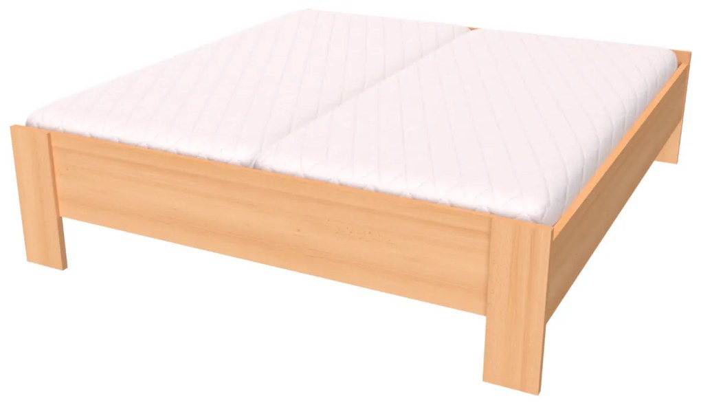 Nábytek Mikulík Zvýšená postel NEDO, 160×200 cm Dekor: Buk
