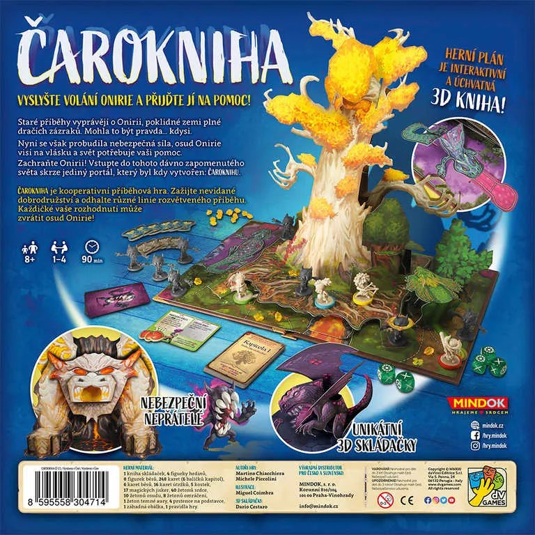 MINDOK HRA Čarokniha 3D *SPOLEČENSKÉ HRY* mn471