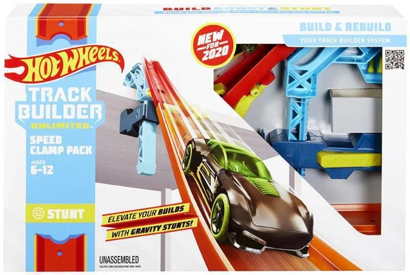 Mattel Hot Wheels Track builder set pro stavitele GLC87 Premium curve pack