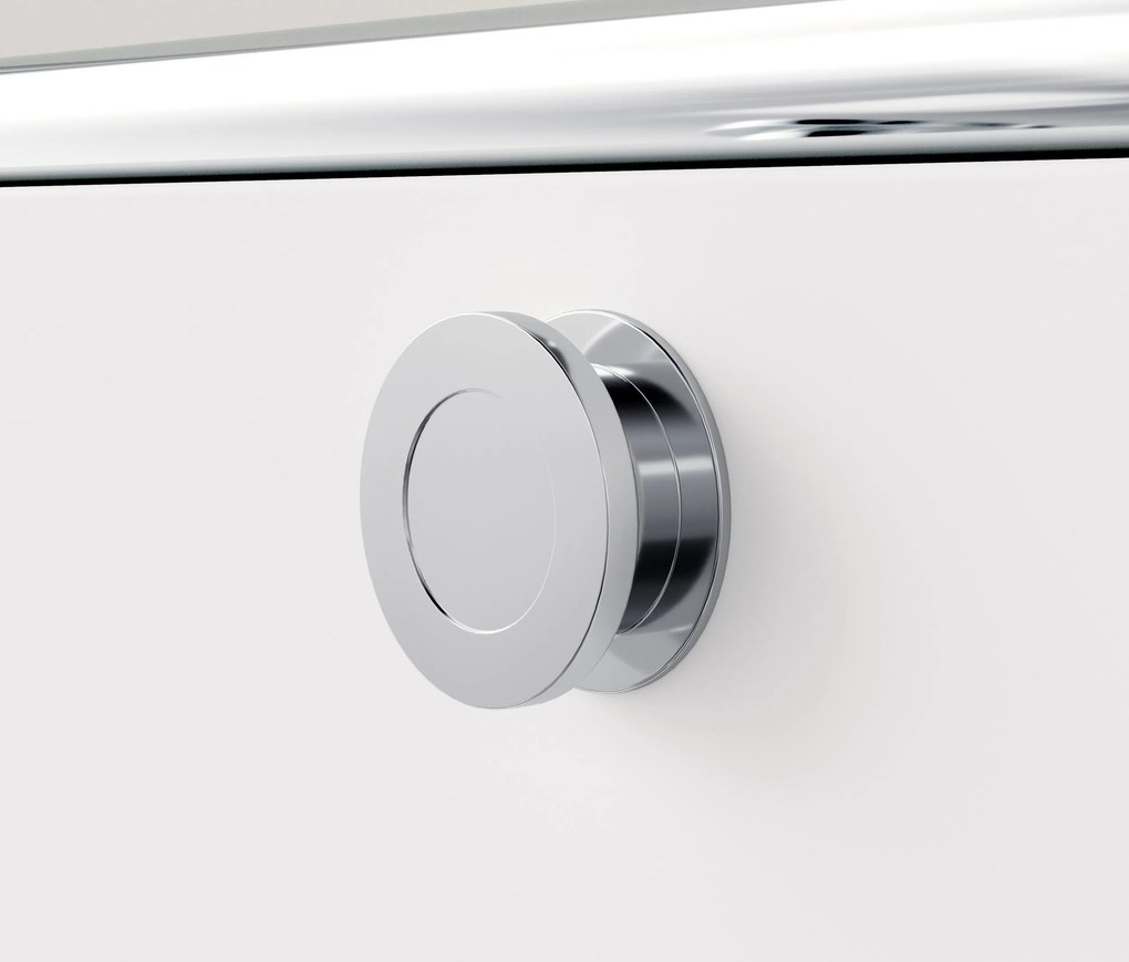 Tchibo - Kovová odkládací skříňka »Cn3 Slim Line« se 2 výklopnými dvířky, bílá