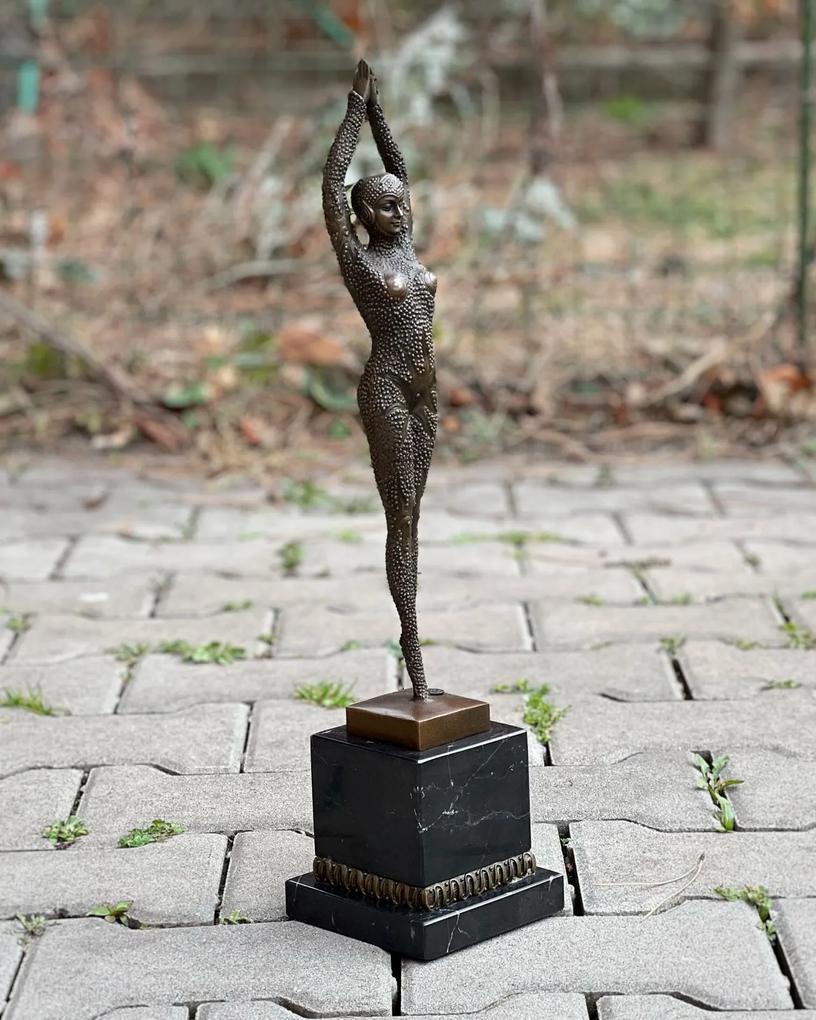 Bronzová socha soška - Cirkus