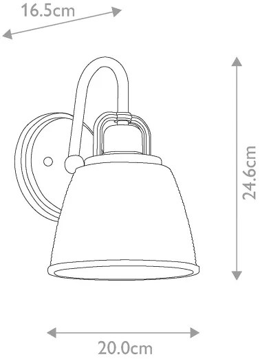 Quoizel QZ-DUBLIN1-PC - LED Koupelnové svítidlo DUBLIN 1xG9/3W/230V IP44 chrom