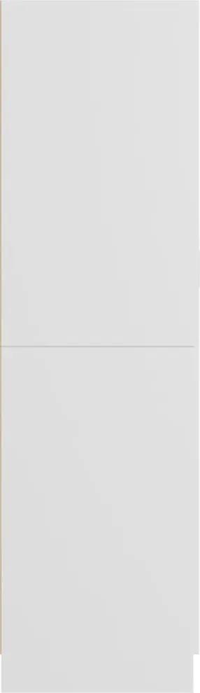 vidaXL Šatní skříň 82,5 x 51,5 x 180 cm dřevotříska [803434] Barva: dub sonoma