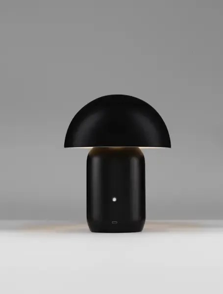 Designová stojací lampa Pois Černá