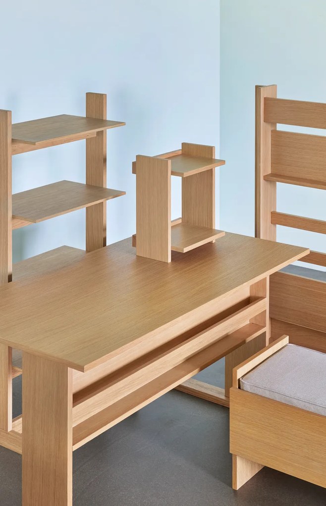 Hübsch Psací stůl FORMA přírodní 881904