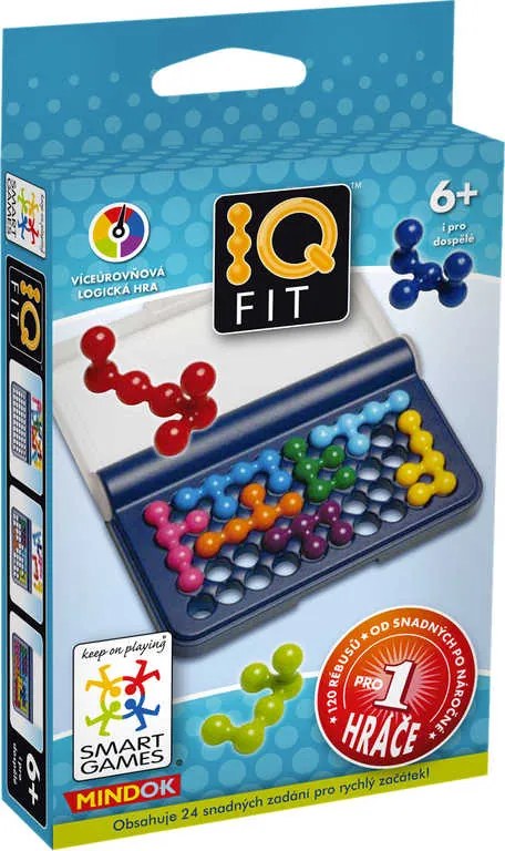 MINDOK HRA Smart IQ Fit hlavolamy pro 1 hráče mn107
