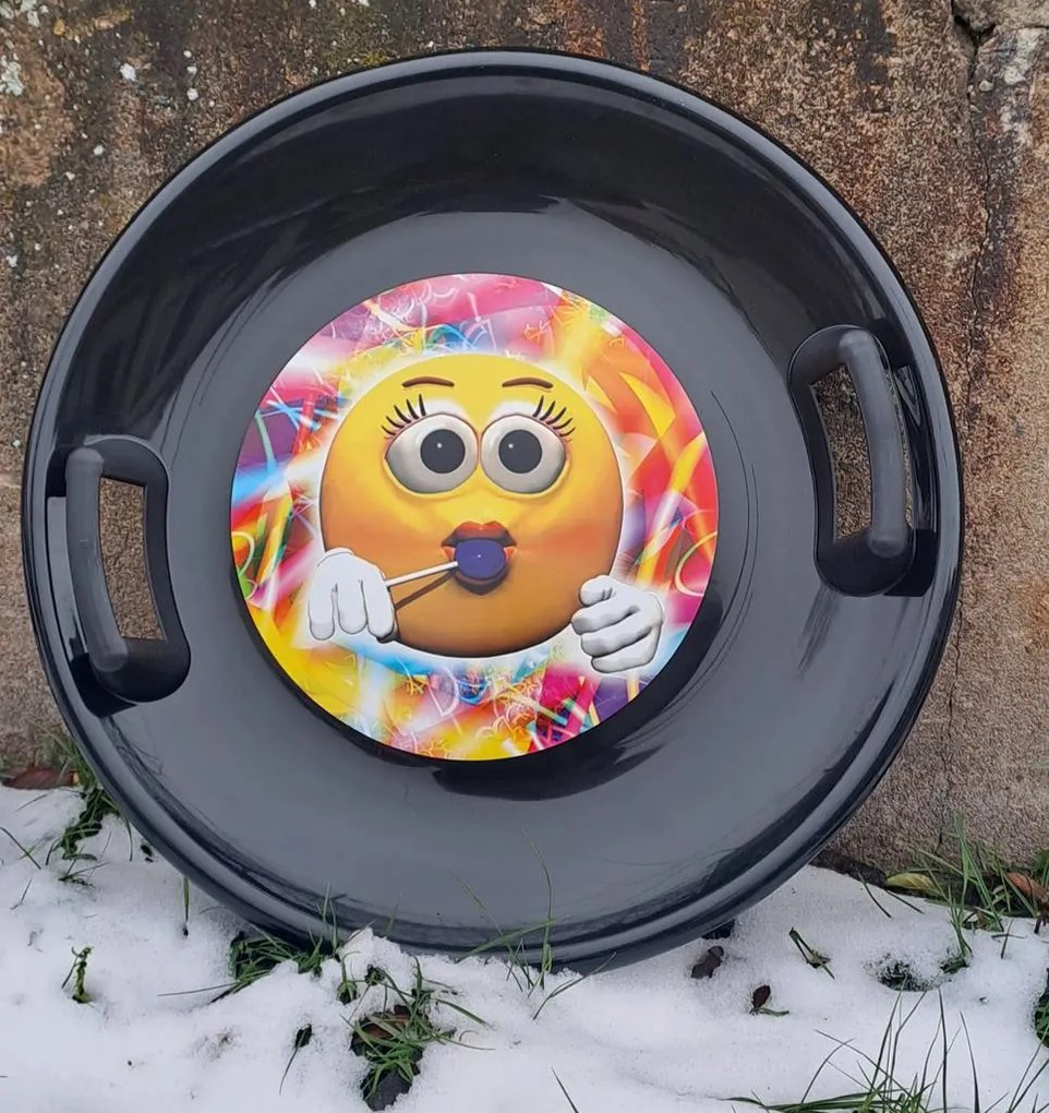 Bayo Sněžný talíř 60 cm Žlutý