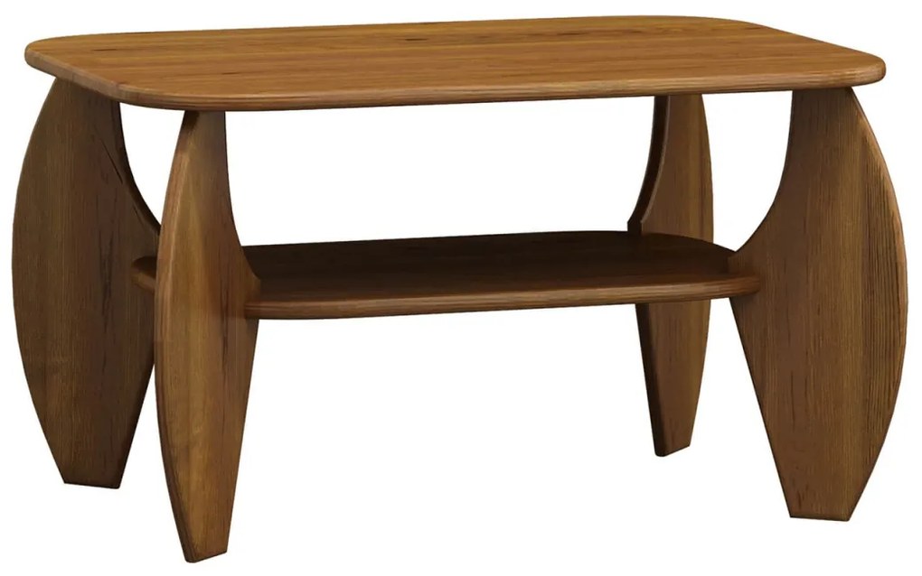 AMI nábytek Konferenční stolek dub č5 92x66 cm