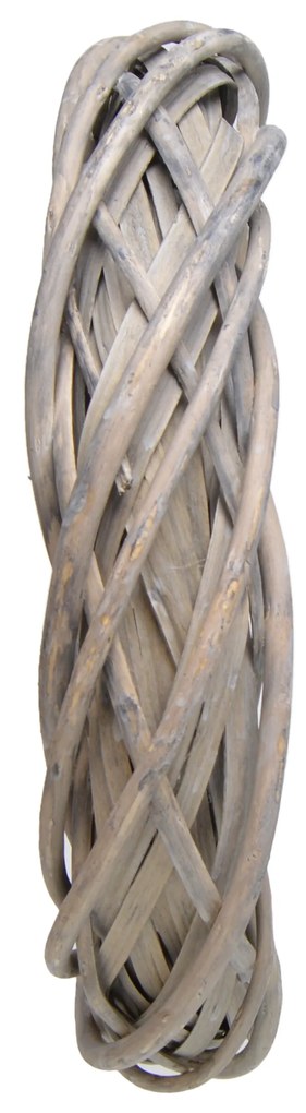 Proutěný věnec šedý - průměr 40 cm