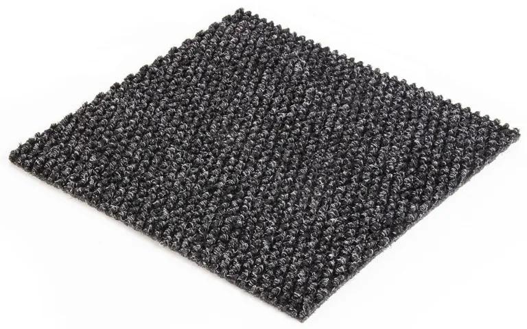 COBA Kobercová polypropylenová vstupní rohož, černá, 100 x 300 cm