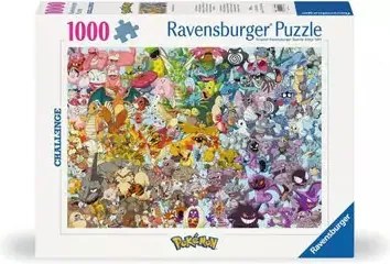 Ravensburger Challenge Puzzle: Pokémon / 1000 dílků / od 14 let