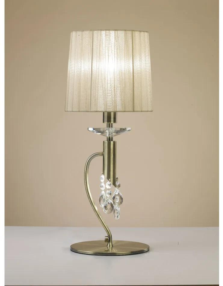 Mantra TIFFANY 3888 stolní lampy  antický bronz   kov   1xE14 max. 50W;1xG9 max. 33W