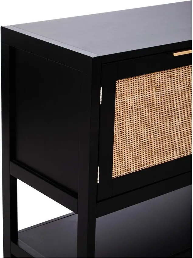 Černá komoda 85x73x38 cm Sherman – Premier Housewares