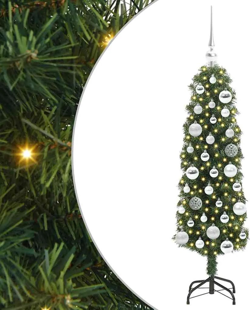 Umělý vánoční stromeček Zelená 120 cm PVC, ocel a plast 3394926