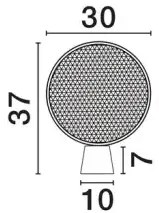 Designová stolní lampa Tiera A