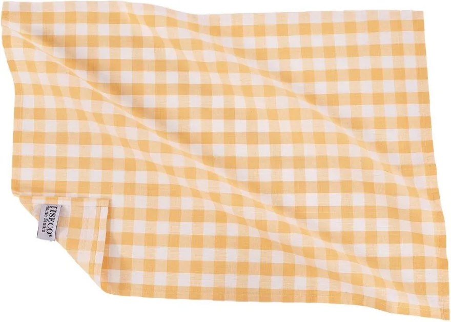 Bavlněné utěrky v sadě 2 ks 50x70 cm Gingham – Tiseco Home Studio