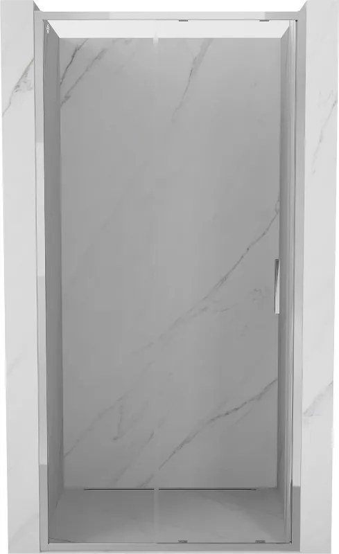 Mexen Exo, posuvné dveře do otvoru 110x200 cm, 6mm čiré sklo, chromový profil, 8151-110-000-01-00