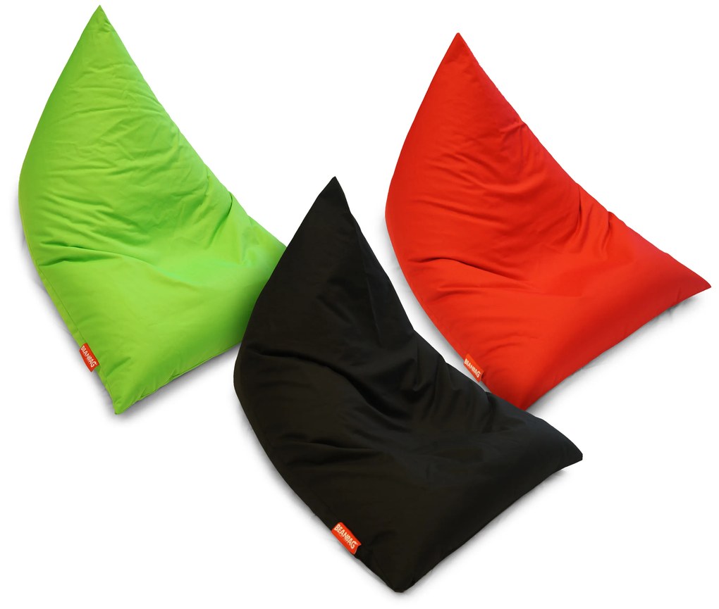 Beanbag Sedací vak Triangle scarlet rose