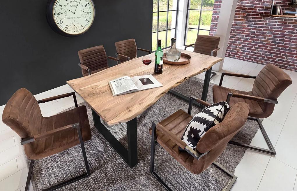 SIT MÖBEL Jídelní stůl TABLES & BENCHES CURVE RECTANGLE 180 × 100 × 78 cm