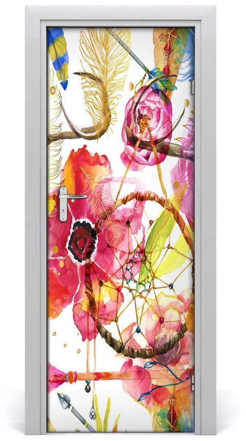 Fototapeta samolepící květ styl boho 75x205 cm