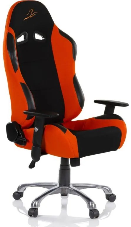 Kancelářská židle RACEMASTER RS Series - černá/oranžová