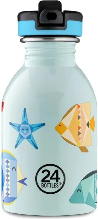 Nerezová dětská láhev Sea Friends 250ml 24 Bottles