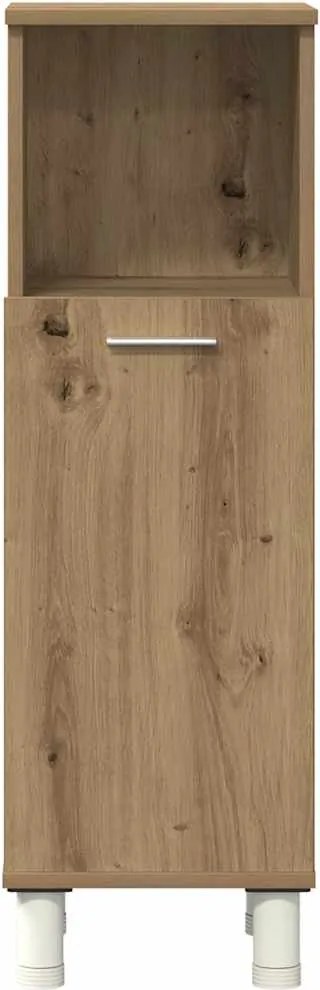 4dílná koupelnová sestava dub artisan kompozitní dřevo 3328558