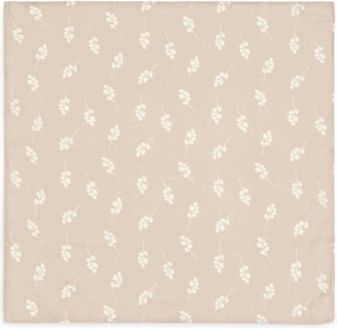 Jollein Pleny 3 ks 70x70 cm Twig Wild Rose