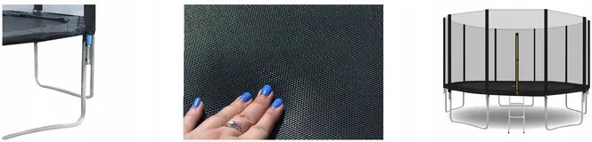 Malatec 3252 Trampolína 366 cm, vnější ochranná síť, žebřík - VÝPRODEJ