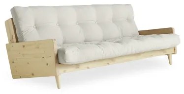 sofa INDIE by Karup - 100*200 cm natural (přírodní) + futon natural 701