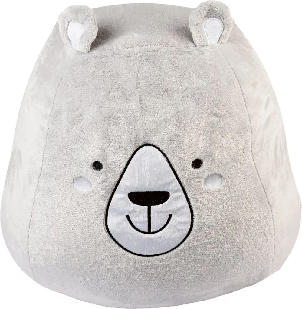 Livarno Home Dětský sedací pouf, 40 x 40 cm. (medvěd)