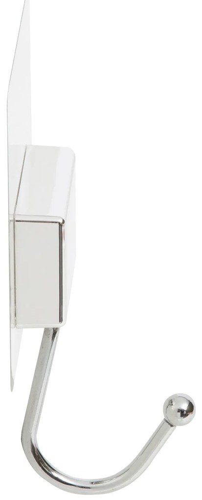 Samolepicí háček Compactor Bestlock Magic systém bez vrtání, chrom, nosnost až 3 kg