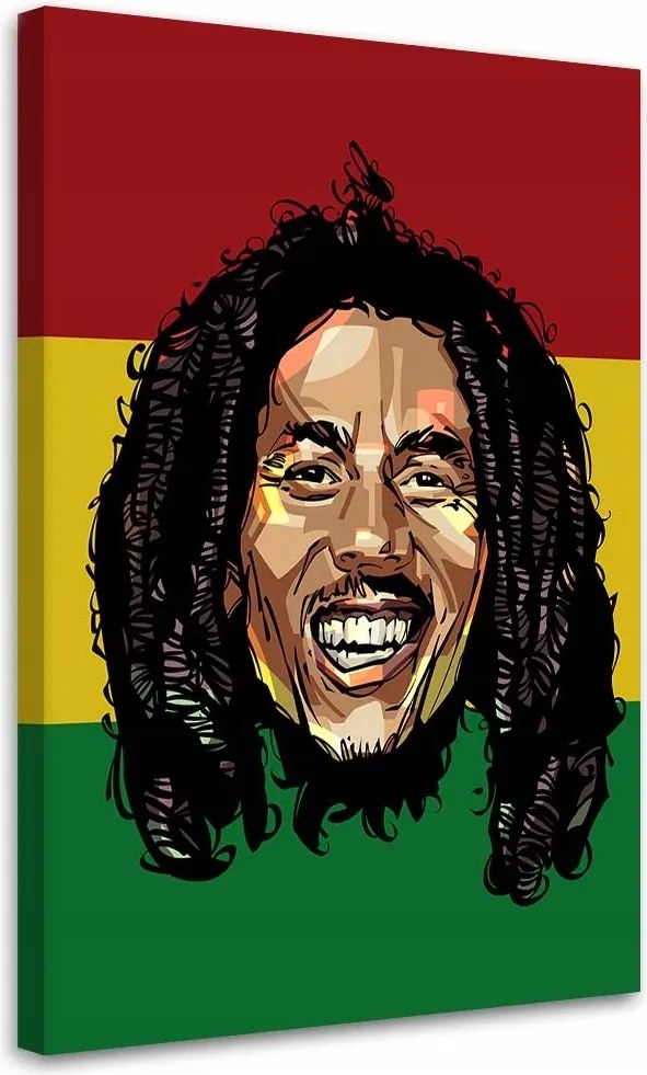 Obraz na plátně Bob Marley 70x100