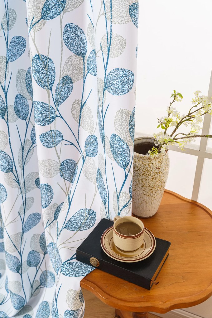 Designový závěs VIENTE 140x270 cm, vzorovaný Zavěšení: Řasící páska