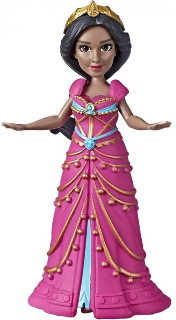 Disney mini figurka jasmína v růžových šatech, hasbro e6562