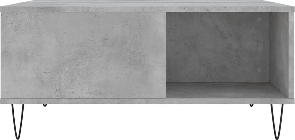 vidaXL Konferenční stolek 80 x 80 x 36,5 cm kompozitní dřevo [830784] Barva: Bílá