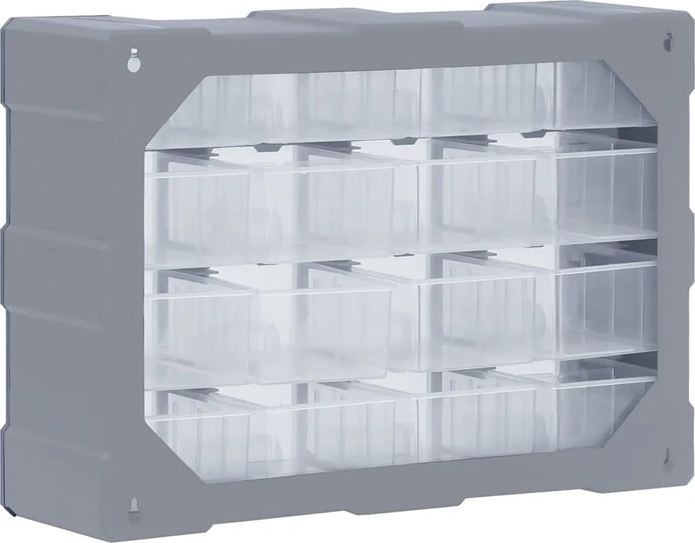 Organizér se 16 středními zásuvkami 52 x 16 x 37 cm 149602