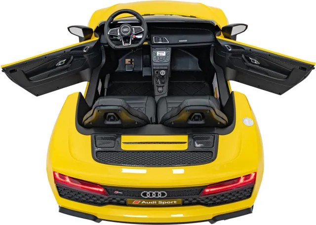 Elektrické autíčko Audi Spyder R8 LIFT žluté