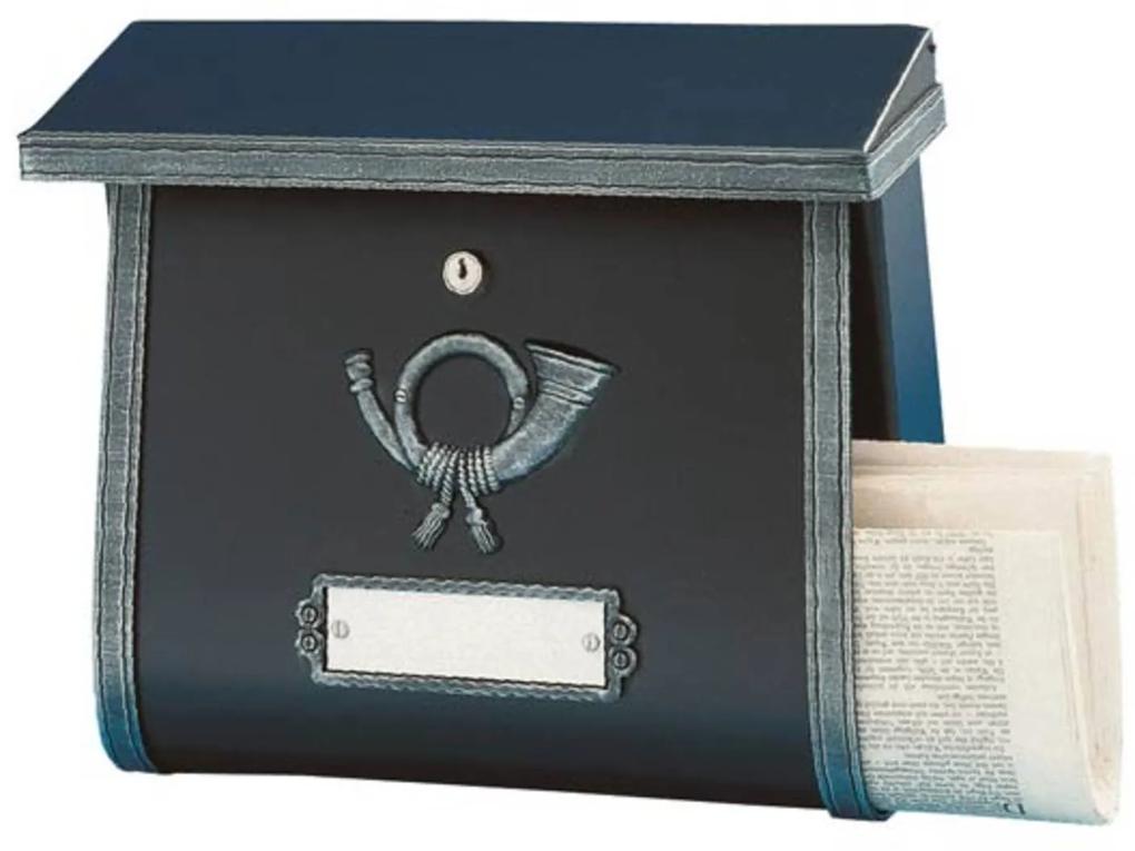 Rustikální poštovní schránka MULPI antická černá