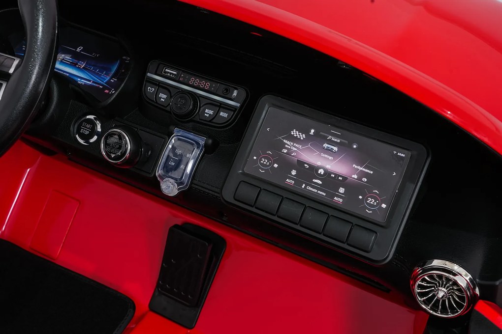 Ramiz Mercedes-Benz GT63 AMG elektrické autíčko pro děti červené