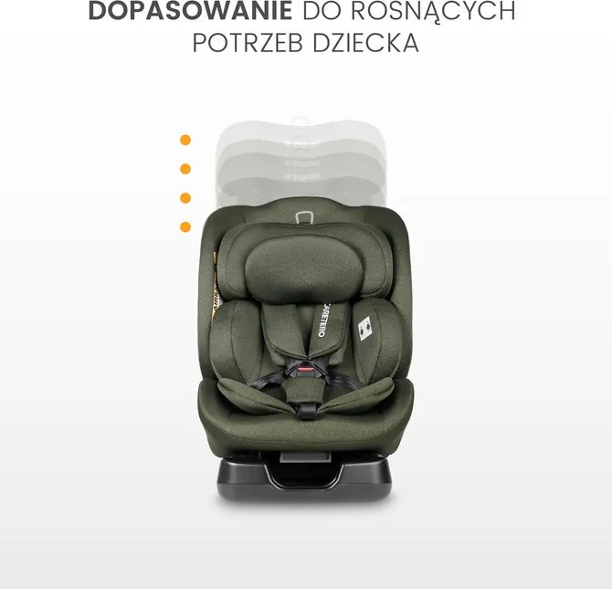 CARETERO autosedačka MUNDI I-SIZE GREY (40-150 cm)